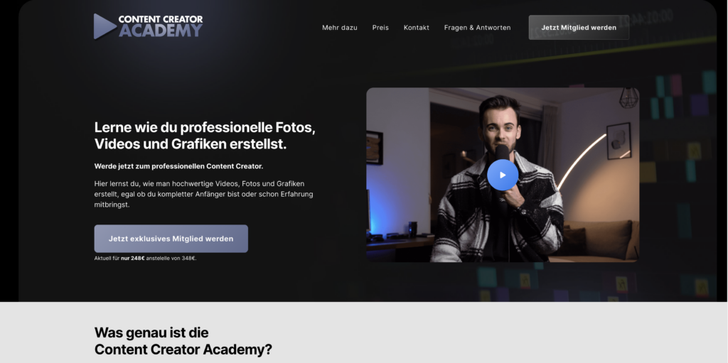 ᐅ Content Creator Academy Erfahrungen 🥇 2025
